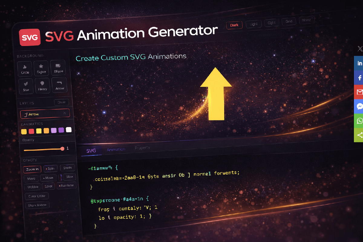 SVG Animation Generator — Animate SVG Online with CSS, SMIL & GSAP Free ...